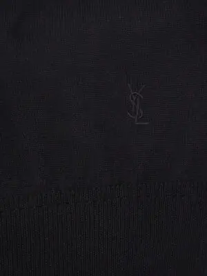 Saint Laurent Cassandre Turtleneck Long-sleeved Jumper