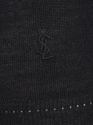Saint Laurent Cassandre Turtleneck Long-sleeved Jumper