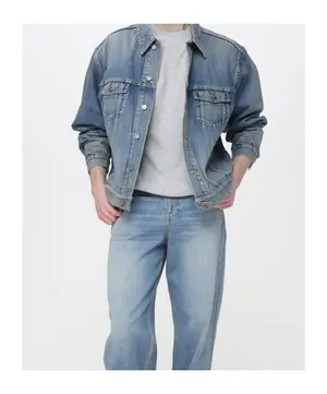 Saint Laurent Denim Trucker Jacket - Medium Blue