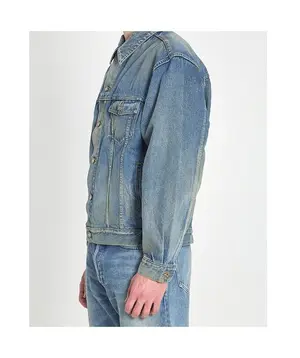 Saint Laurent Denim Trucker Jacket - Medium Blue