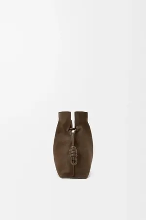 Loewe Flamenco Medium Clutch Bag - Green
