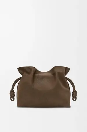 Loewe Flamenco Medium Clutch Bag - Green