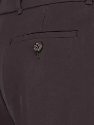 Alexander McQueen Tailored Trousers With Pressed Crease