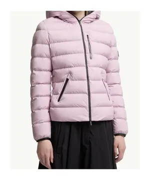 Moncler Herbe Hooded Short Down Jacket