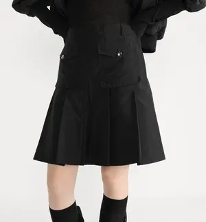 Dior Pleated Skirt With Belt Loops