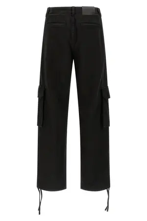 Loewe Straight-leg Cargo Trousers - Black