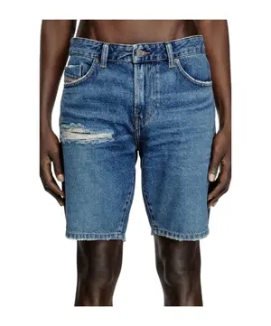 DIESEL® D-fin Denim Shorts - Medium Blue