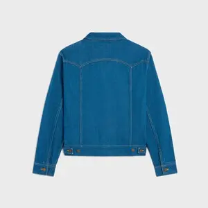 Celine Trucker Jacket In Cotton Denim