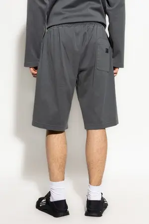 Dolce & Gabbana Logo Plaque Shorts - Grey
