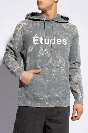 ETUDES Logo Print Hooded Sweatshirt