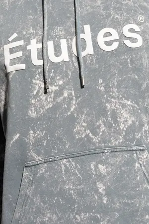 ETUDES Logo Print Hooded Sweatshirt