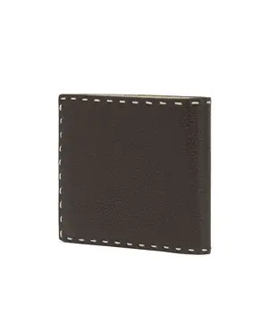 Fendi Selleria Bi-fold Wallet - Brown