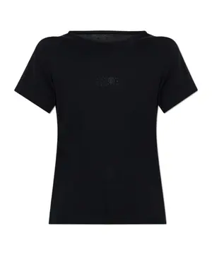 MAISON MARGIELA Knitted Top With Crew Neck