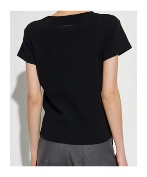 MAISON MARGIELA Knitted Top With Crew Neck