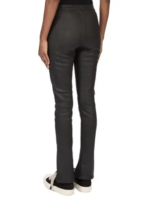 Rick Owens Slit Front Leggings - Black