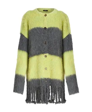 Etro Crewneck Long-sleeved Cardigan With Tassel Detail