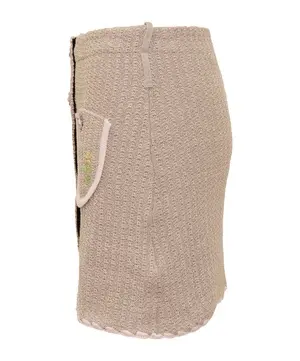 CORMIO Chiara Buttoned Mini Skirt