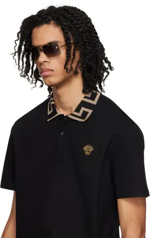 Versace Rimless Sunglasses With Medusa Hardware
