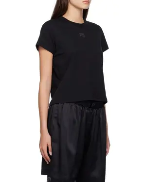 Alexander Wang Logo Printed Crewneck T-shirt