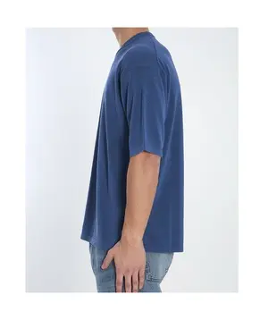 ROBERTO COLLINA Ribbed Crewneck Short Sleeve Knitwear