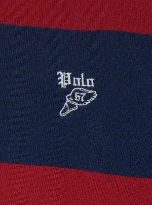 Polo Ralph Lauren Long-sleeved Striped Polo Shirt