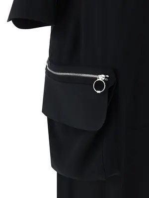 Dsquared2 Long-sleeved Cargo Jumpsuit