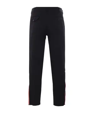 Comme Des Garçons Slim Fit Zip Detail Trousers