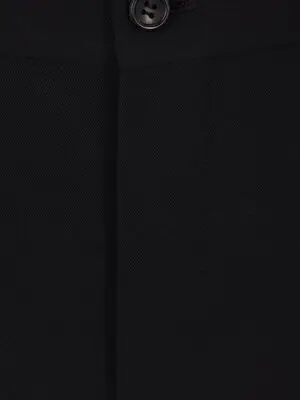 Comme Des Garçons Slim Fit Zip Detail Trousers