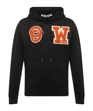 Off-White Hoodie With Logo Detailing