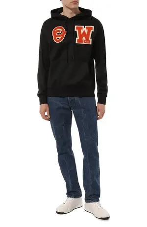 Off-White Hoodie With Logo Detailing