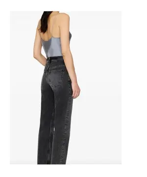 ANINE BING Ellen V-neck Spaghetti Strap Top