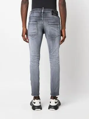 Dsquared2 Belt-loop Jeans - Gray