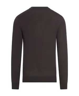 Fendi Oversized Ff Intarsia Knitted Jumper