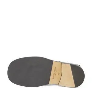 Bottega Veneta Leather Zip Up Ankle Boots