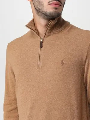 Polo Ralph Lauren Half-zip Jumper With Pony Embroidery - Green