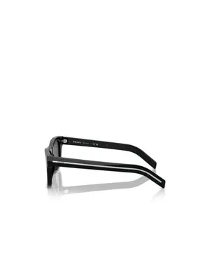 Prada Rectangular Frame Sunglasses - Black