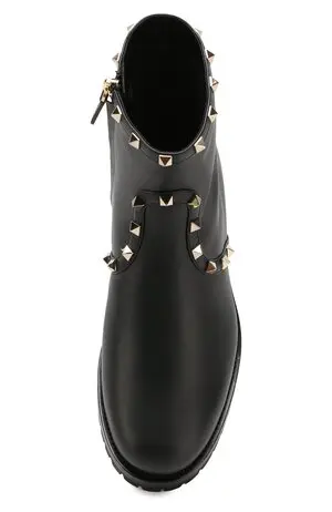 Valentino Garavani Rivet Casual Ankle Boots