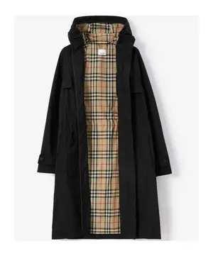 Burberry Charminster Hooded Zipped Coat