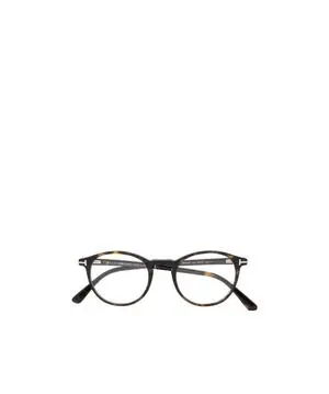TOM FORD Round Frame Glasses - Black