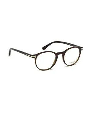 TOM FORD Round Frame Glasses - Black