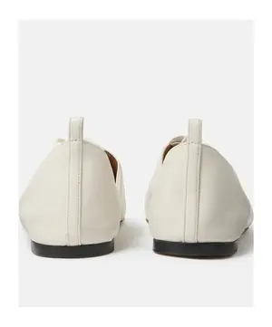 Stella McCartney Terra Pointed Lace-up Flats
