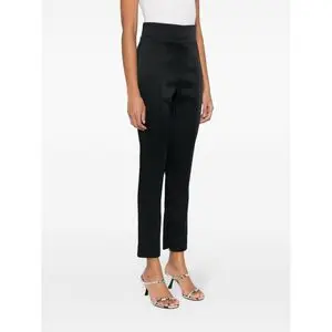 Khaite High Waisted Cropped Trousers