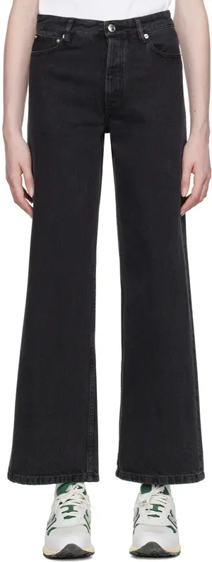 A.p.c. Wide-leg Cropped Jeans