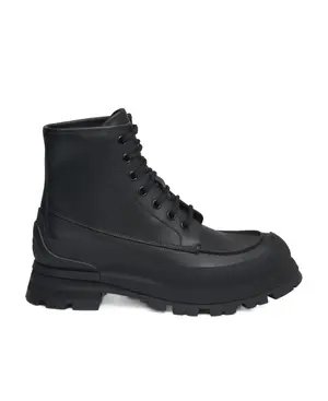 Alexander McQueen Wander Lace-up Ankle Boots