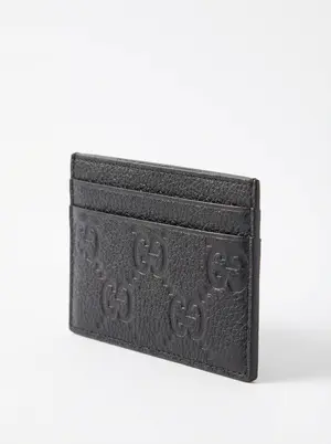 Gucci Imprint Card Case - Black