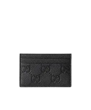 Gucci Imprint Card Case - Black