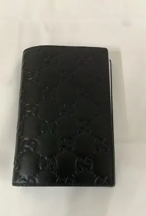 Gucci Gg Emblem Passport Holder