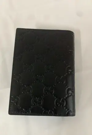 Gucci Gg Emblem Passport Holder