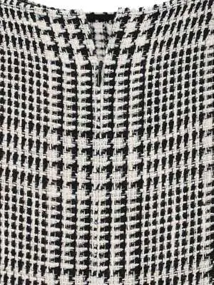 GIANLUCA CAPANNOLO Houndstooth Pattern Shift Dress