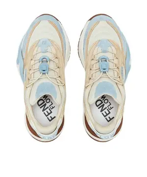 Fendi Flow Low-top Sneakers - Light Blue